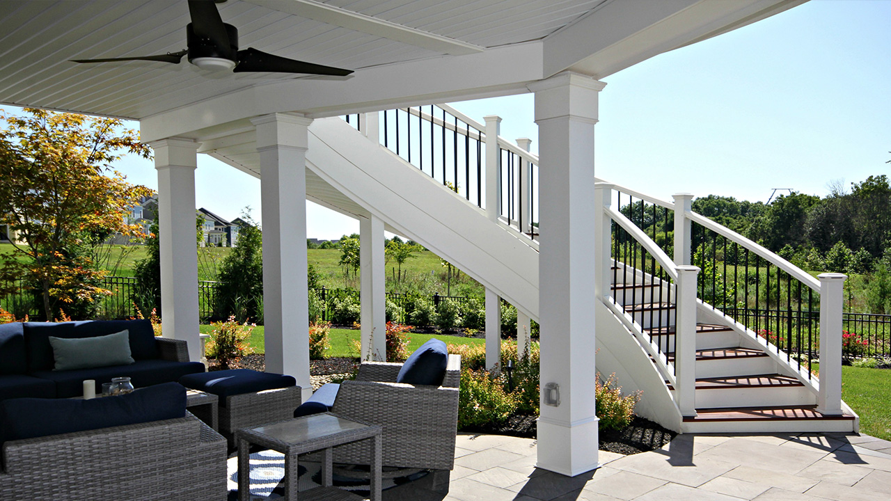 Deck Inspiration | Under Deck Drainage System | Trex RainEscape