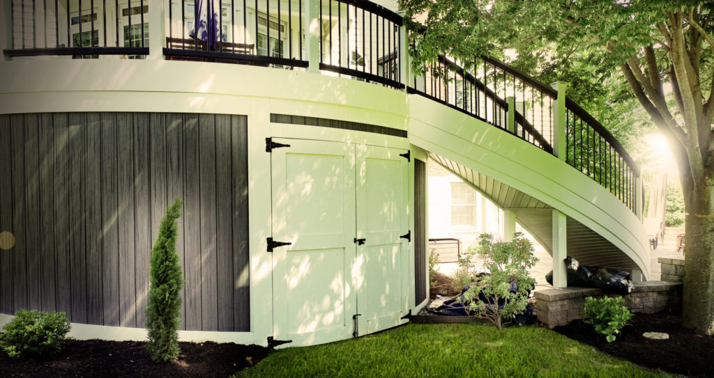 Top 10 Under-Deck Storage Ideas - Trex RainEscape