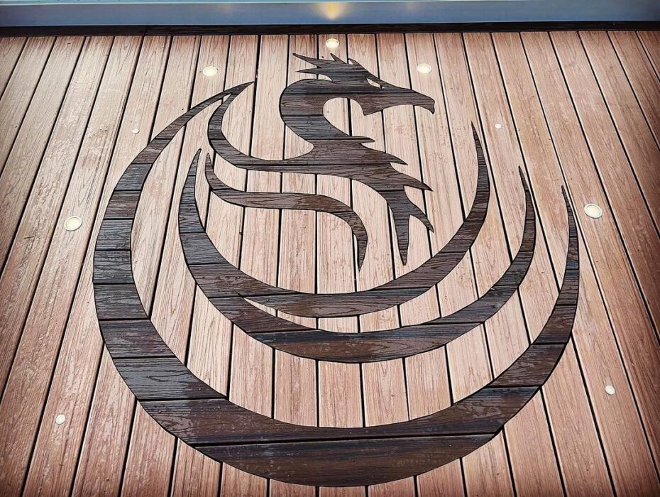 8 Deck Patterns with Borders - Trex RainEscape